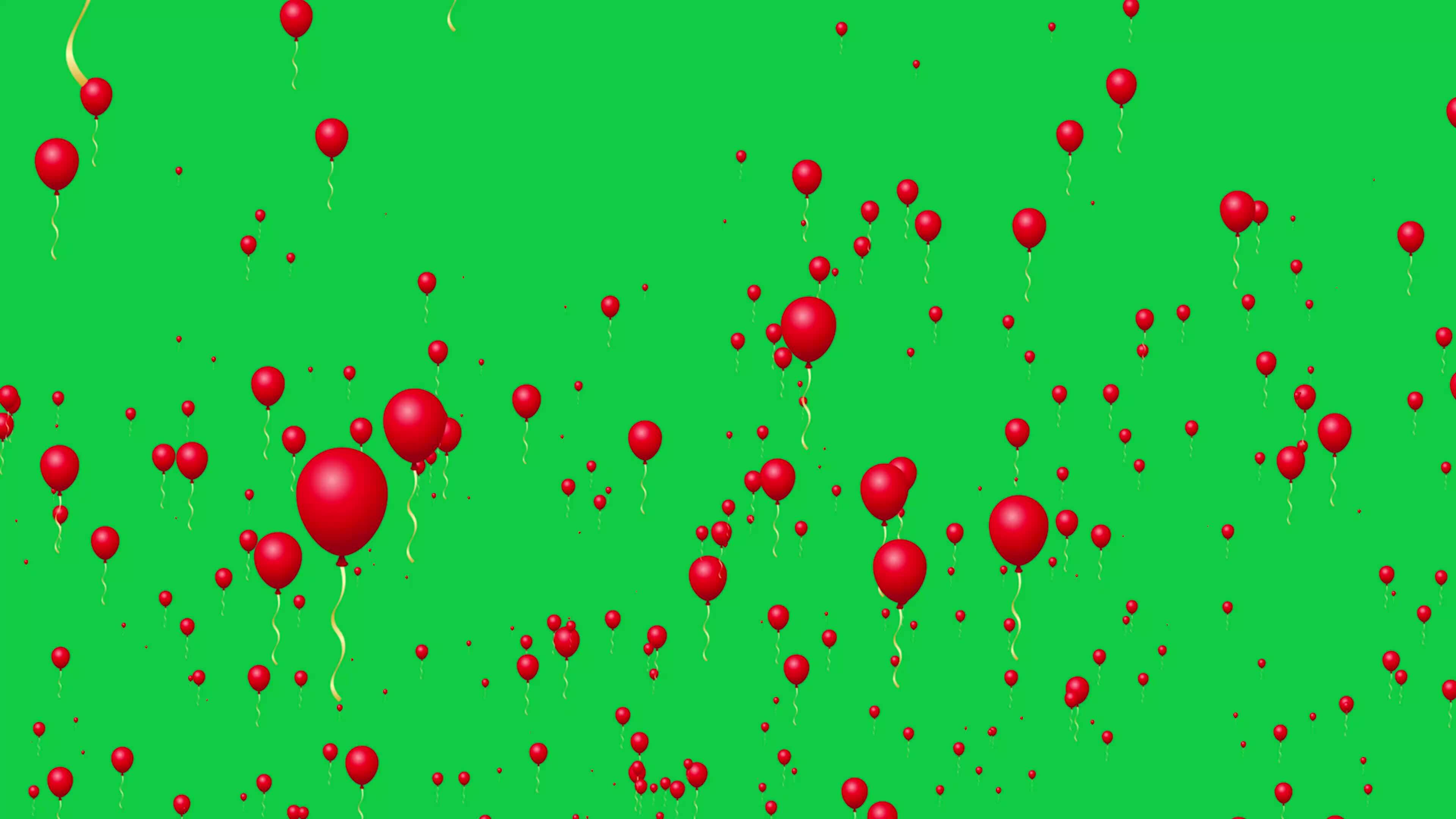 Animated Flying Balloons