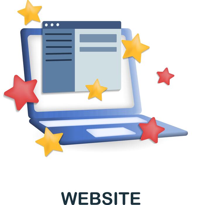 Website Icon 3d Vector Art, Icons, and Graphics for Free Download