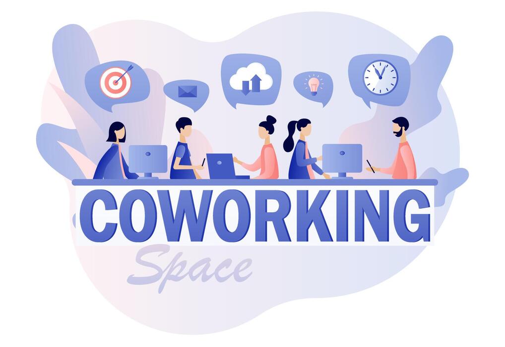 Coworking Space Vector Art, Icons, and Graphics for Free Download