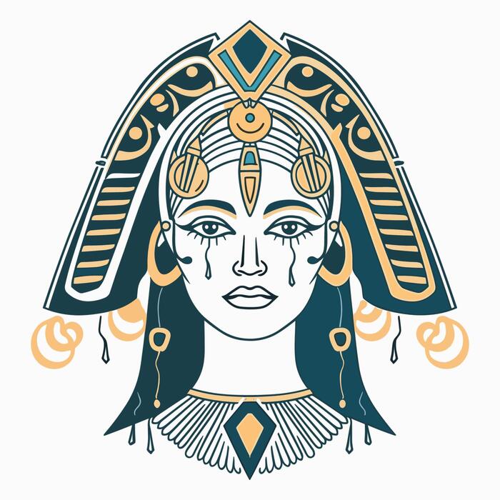 Egyptian Queen Vector Art, Icons, and Graphics for Free Download