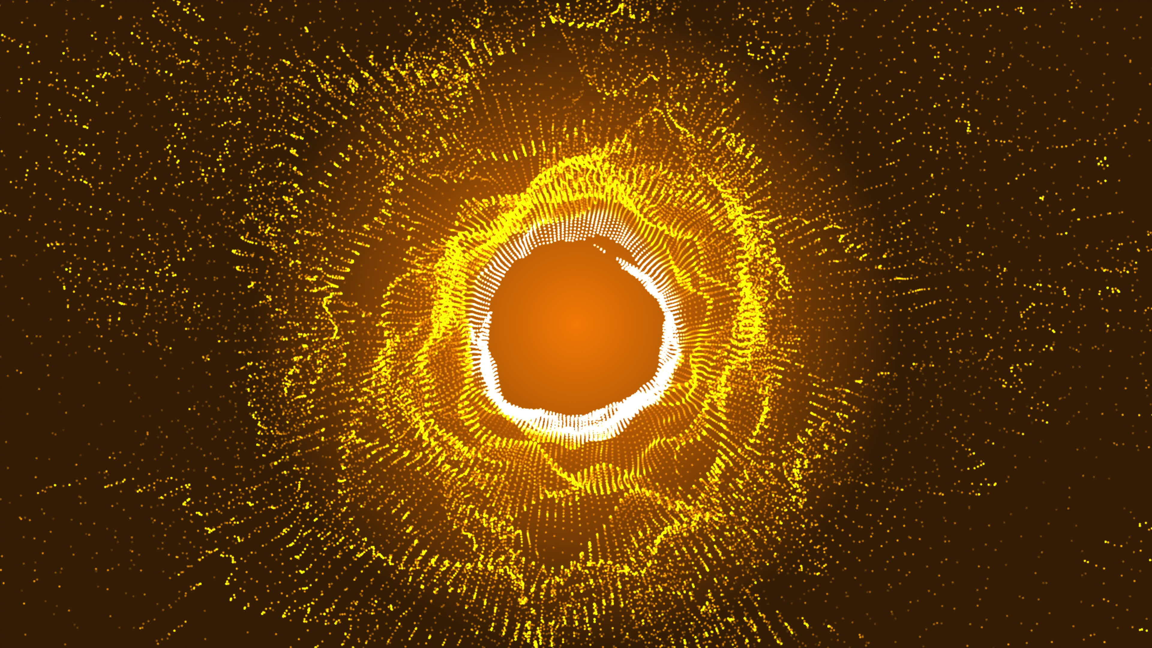 Beautiful Orange Particle Background Animation 23527031 Stock Video At