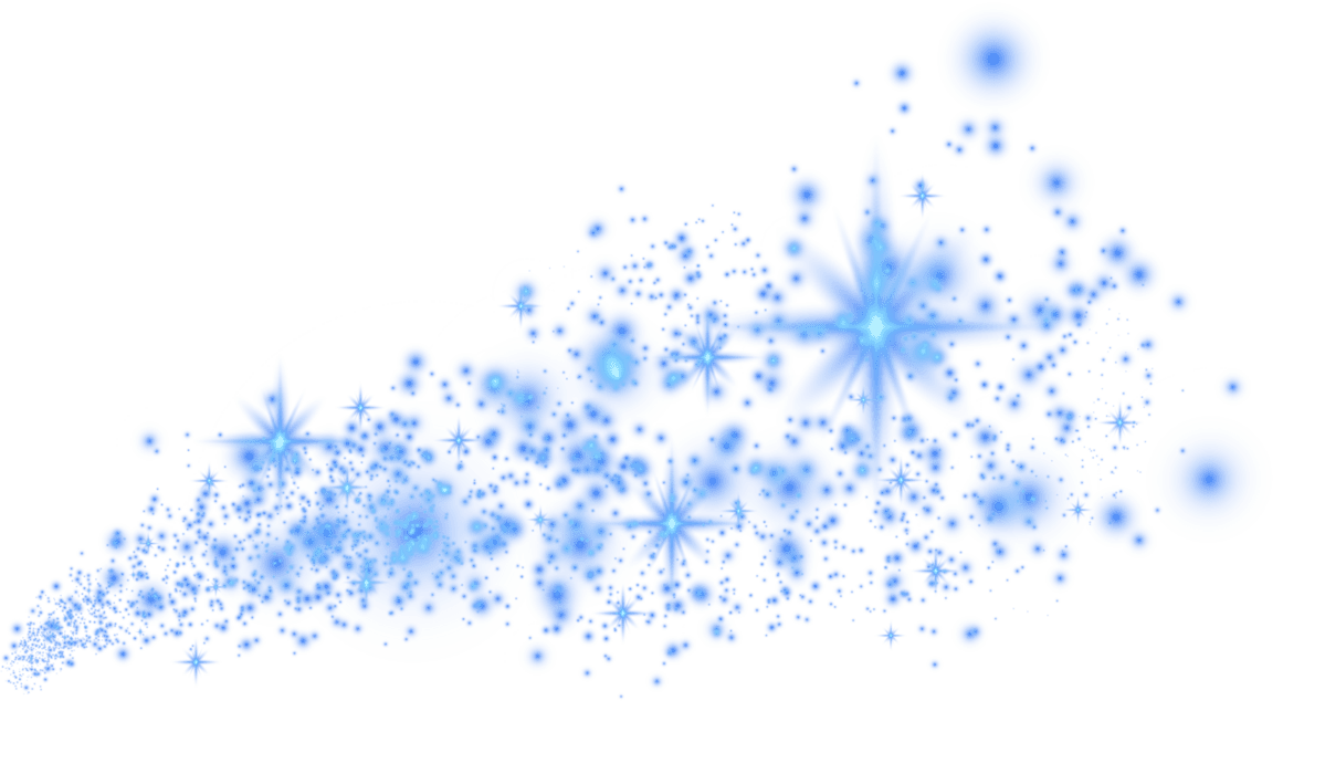 Blue Glitter PNGs for Free Download