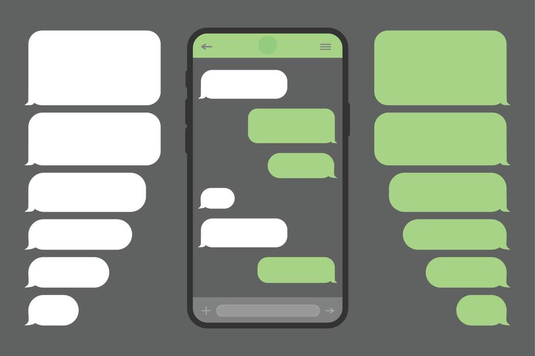 Message Bubbles Vector Art, Icons, and Graphics for Free Download