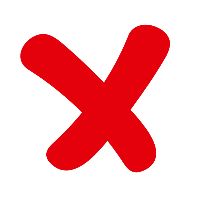 White X PNG Free Images with Transparent Background - (263 Free Downloads)