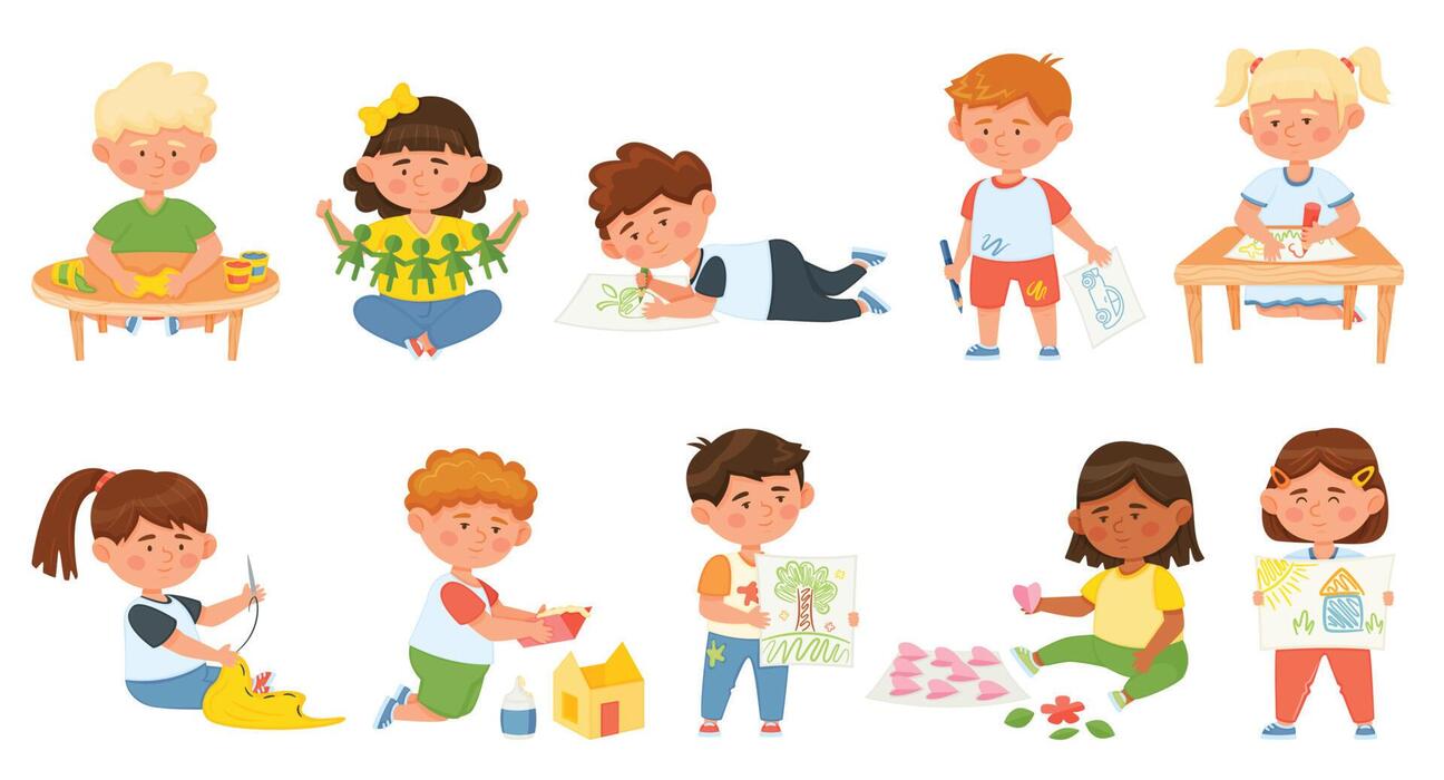 Kids Craft Vector Art, Icons, and Graphics for Free Download