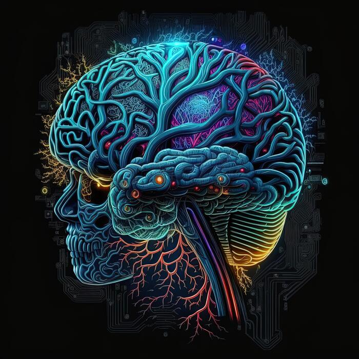 Brain Art Wallpaper