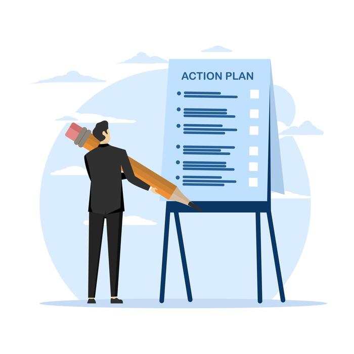 Action Plan Vector Art, Icons, and Graphics for Free Download