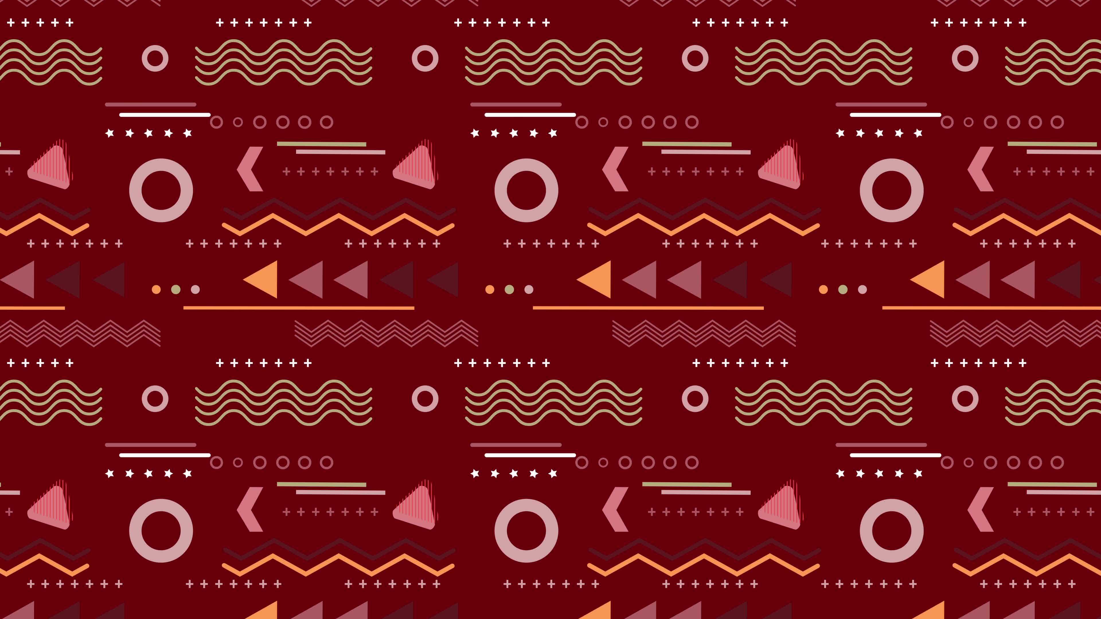 African Pattern Background Stock Video Footage for Free Download