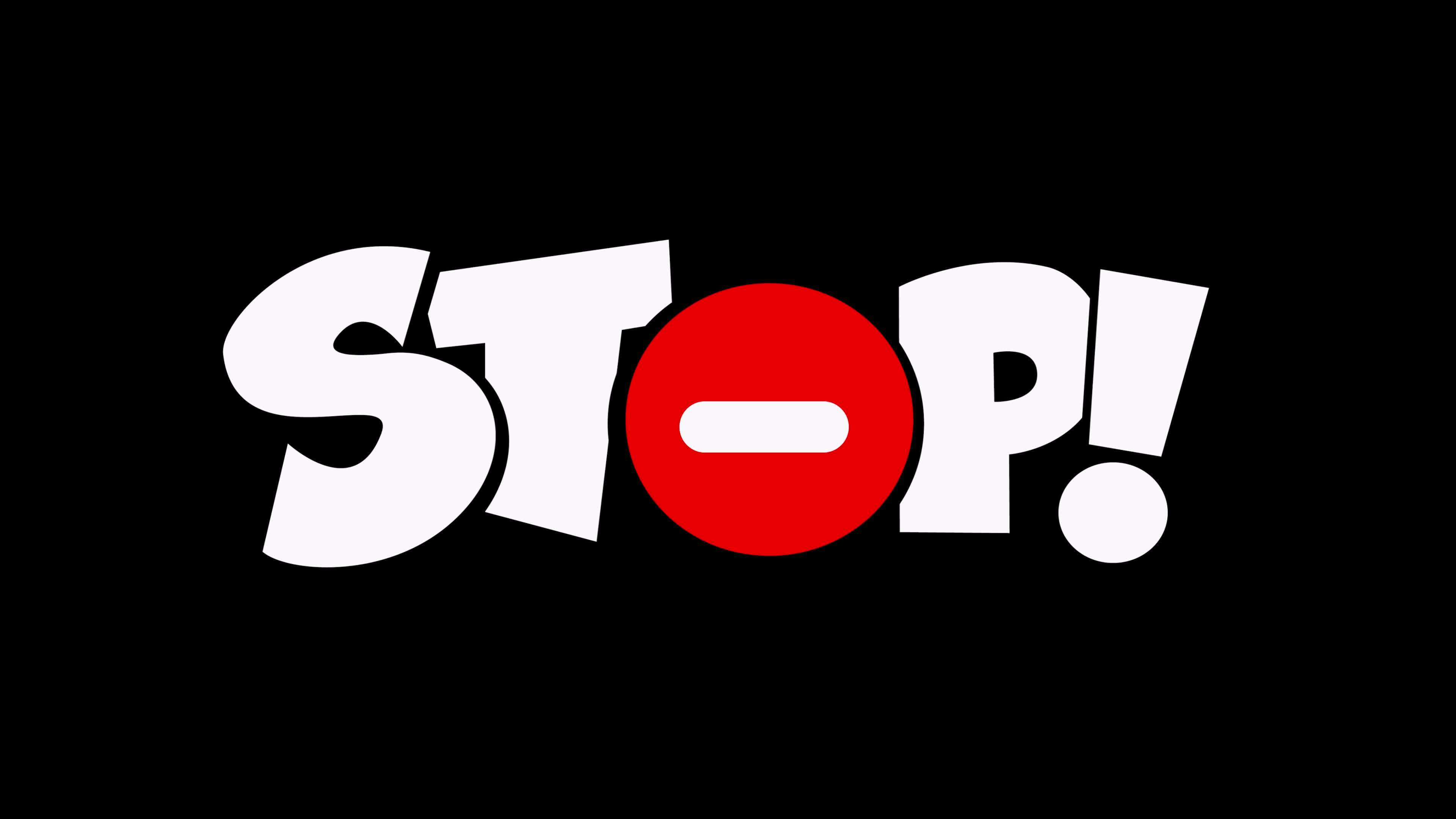 Stop Text Animated and Forbidden Icon. content about traffic sign ... Stop Text Animated and Forbidden Icon. content about traffic sign ...