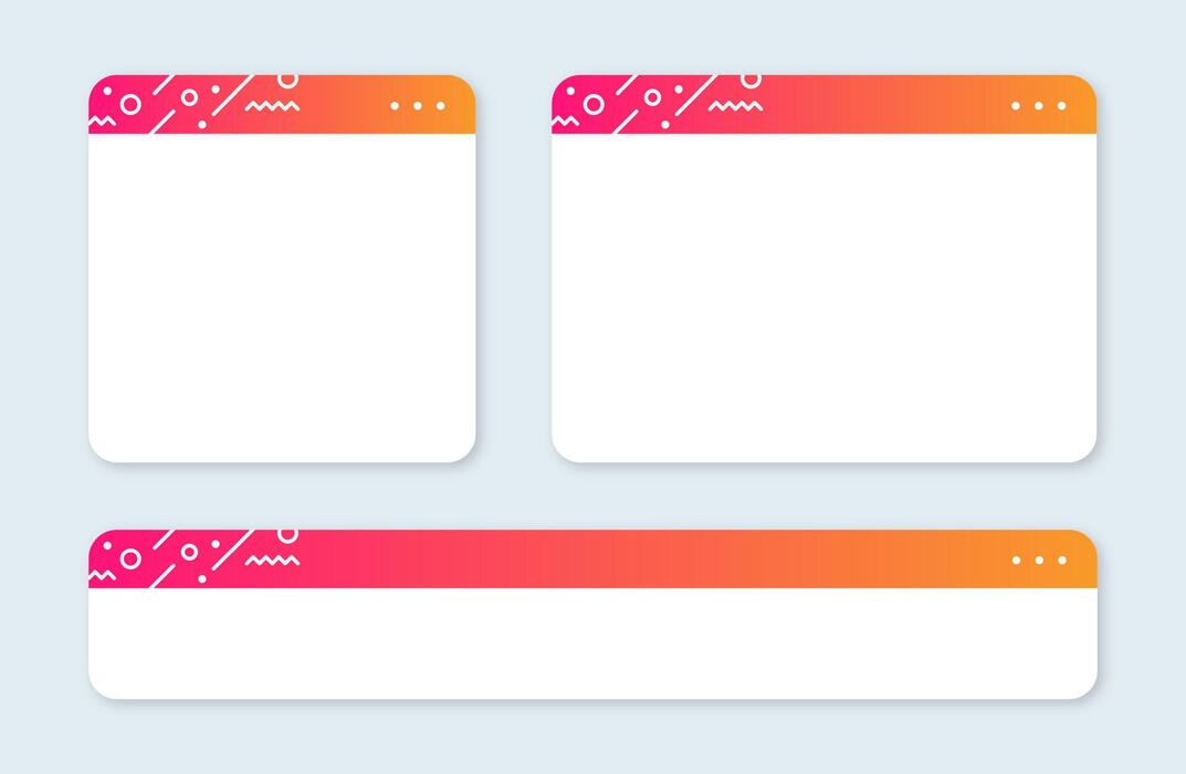 Browser Frame Vector Art, Icons, and Graphics for Free Download