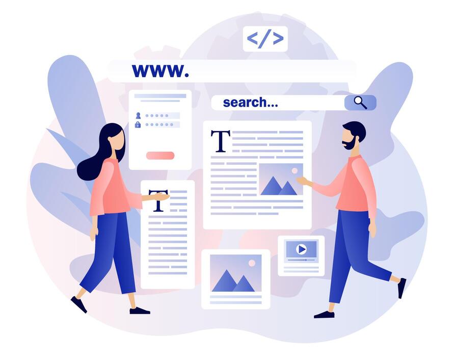 Website Cartoon Vector Art, Icons, and Graphics for Free Download