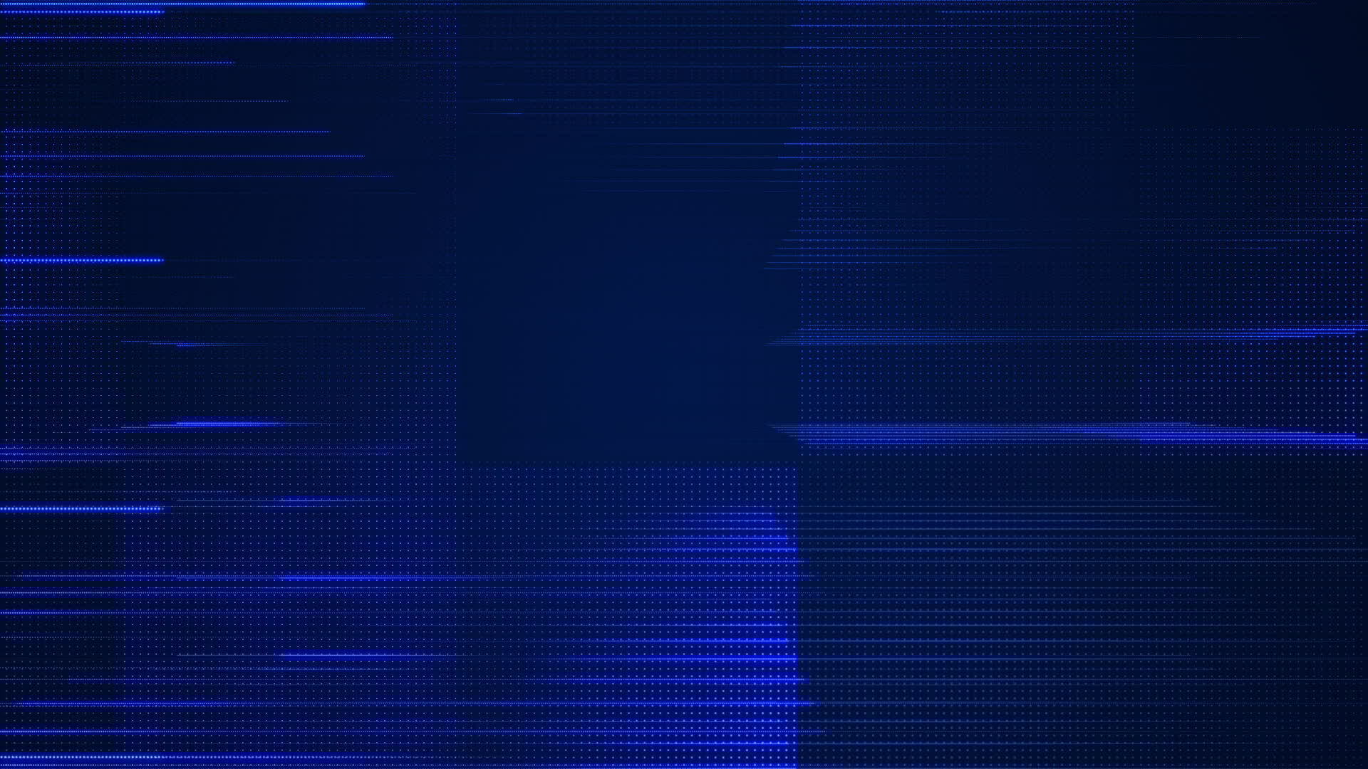 Abstract blue technology background with a glowing grid of lines, dots ...