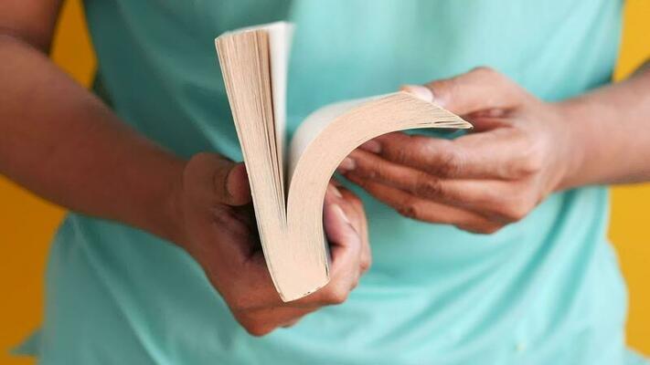 Book Pages Flipping Stock Video Footage for Free Download