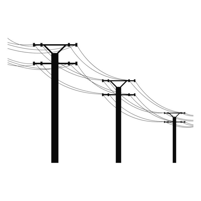 Power Lines Vector Art, Icons, and Graphics for Free Download