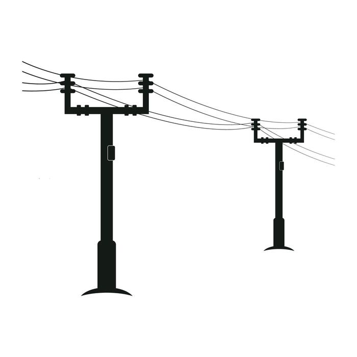 Utility Pole Vector Art, Icons, and Graphics for Free Download