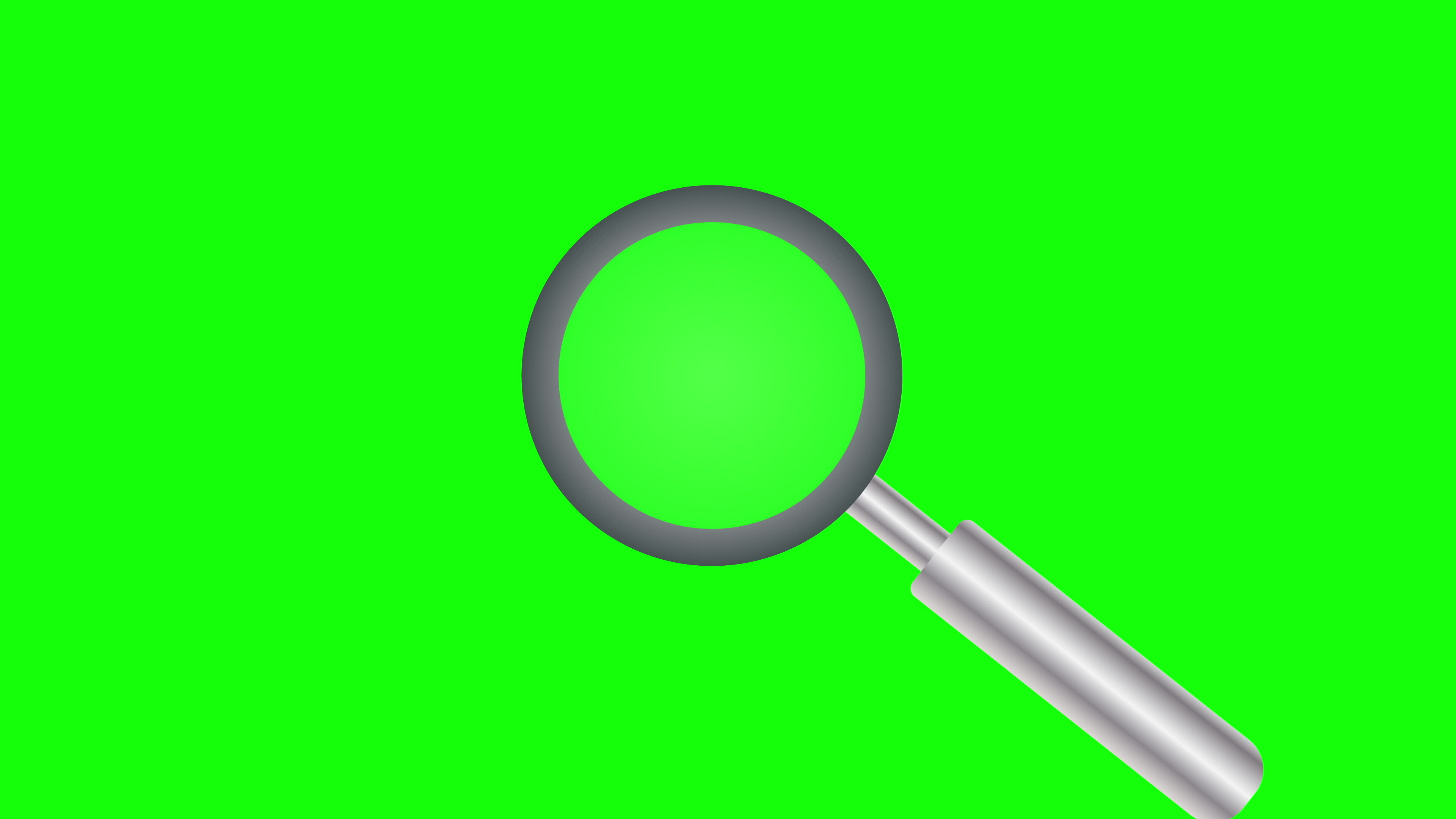 Magnifier Green Screen Stock Video Footage for Free Download