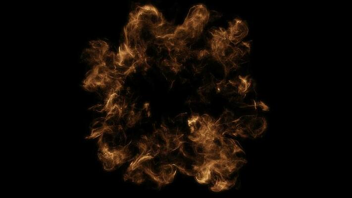 Explosion With Alpha Channel Stock Video Footage for Free Download