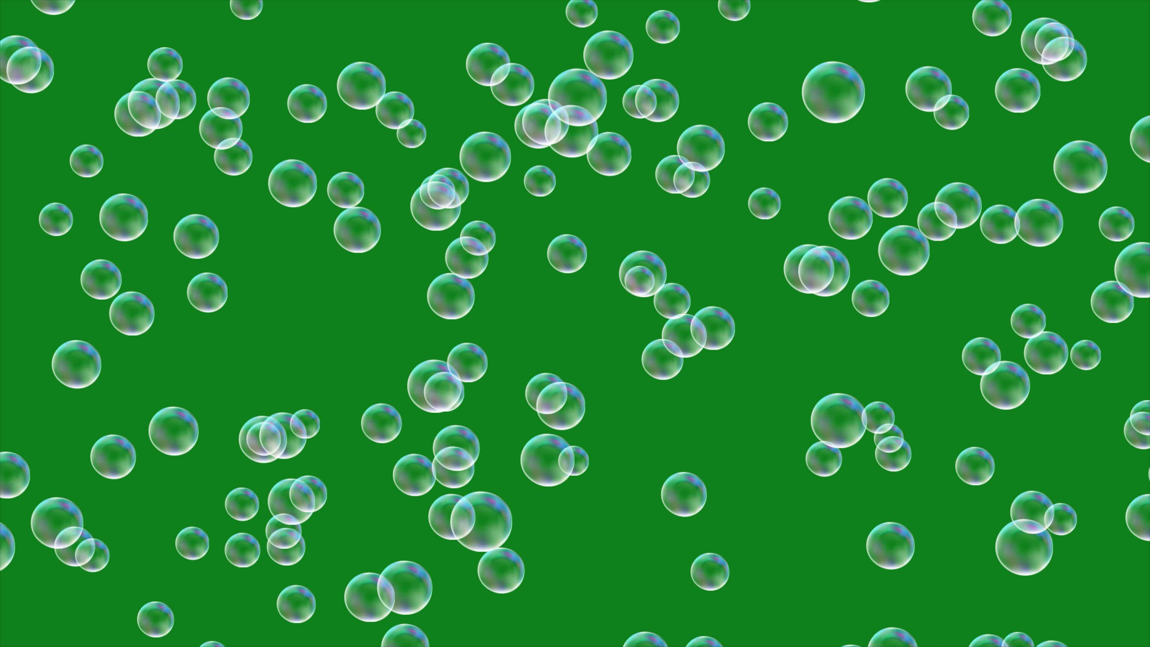 Green Screen Bubble Background. Animation Of Bubble Flying Up, Water ... Green Screen Bubble Background. Animation Of Bubble Flying Up, Water ...