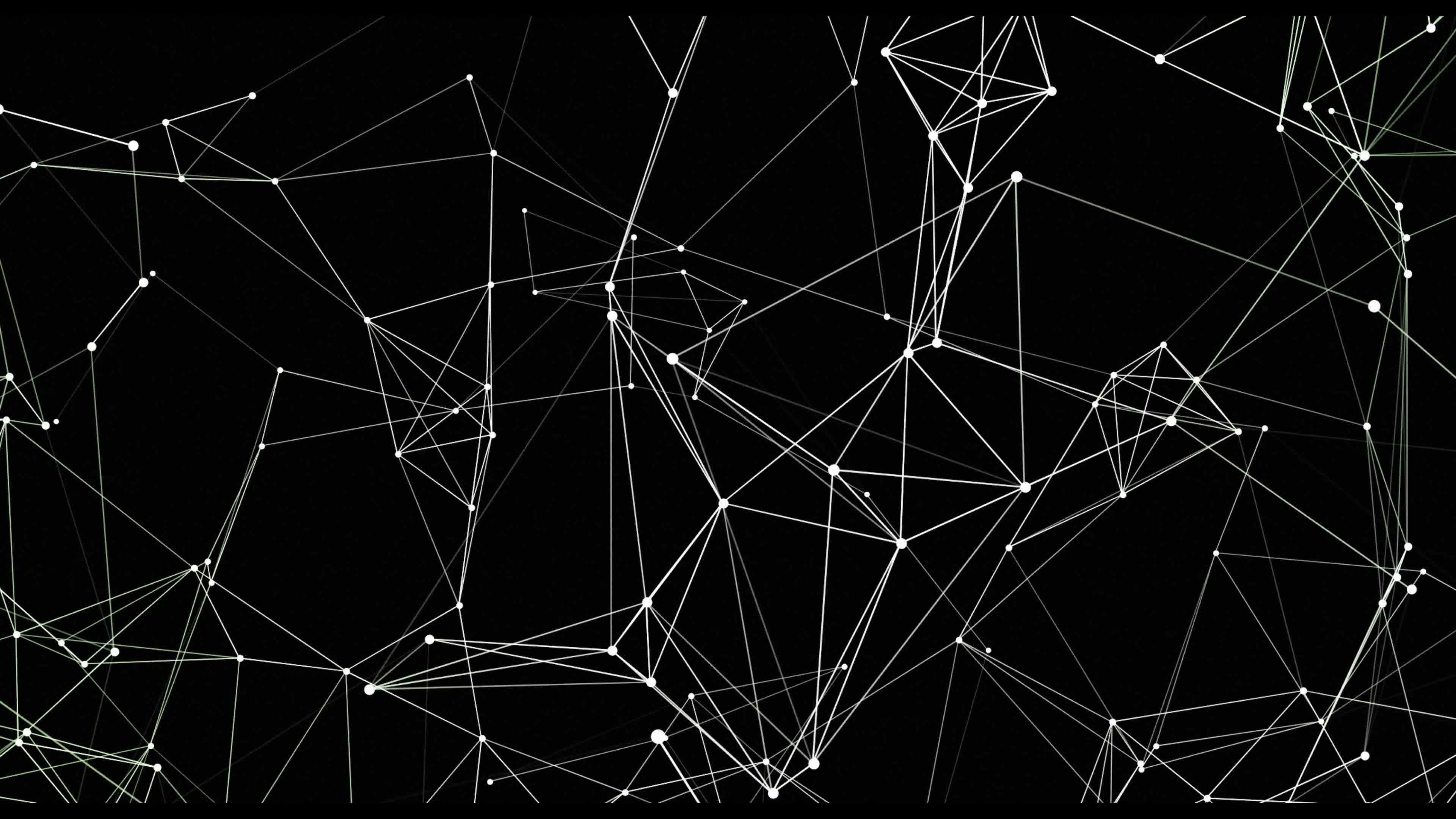 Looping Plexus Connections Background with Alpha Transparency Channel. background with black and ...