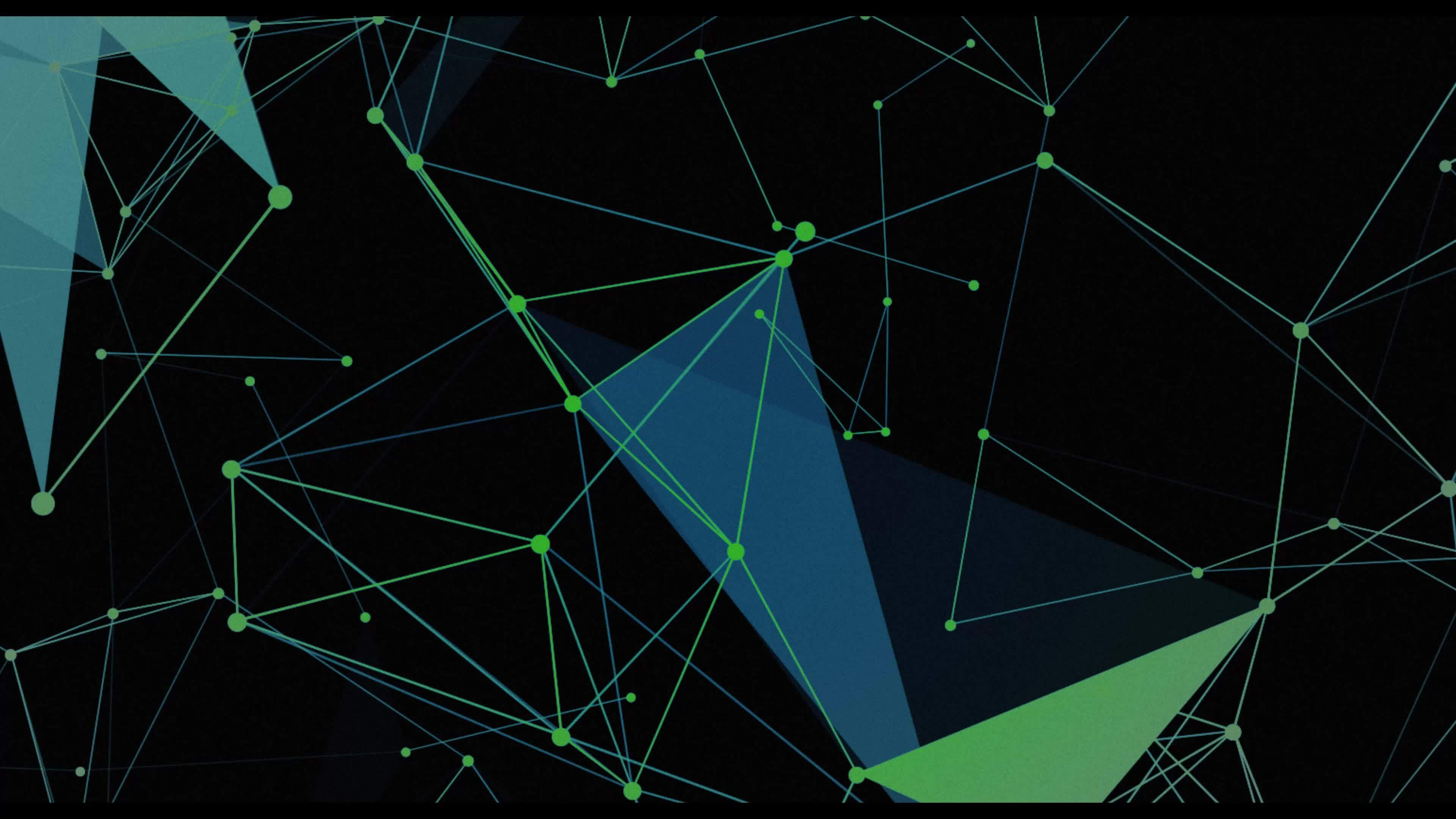 Abstract Digital Connection Dots And Lines Technology Background