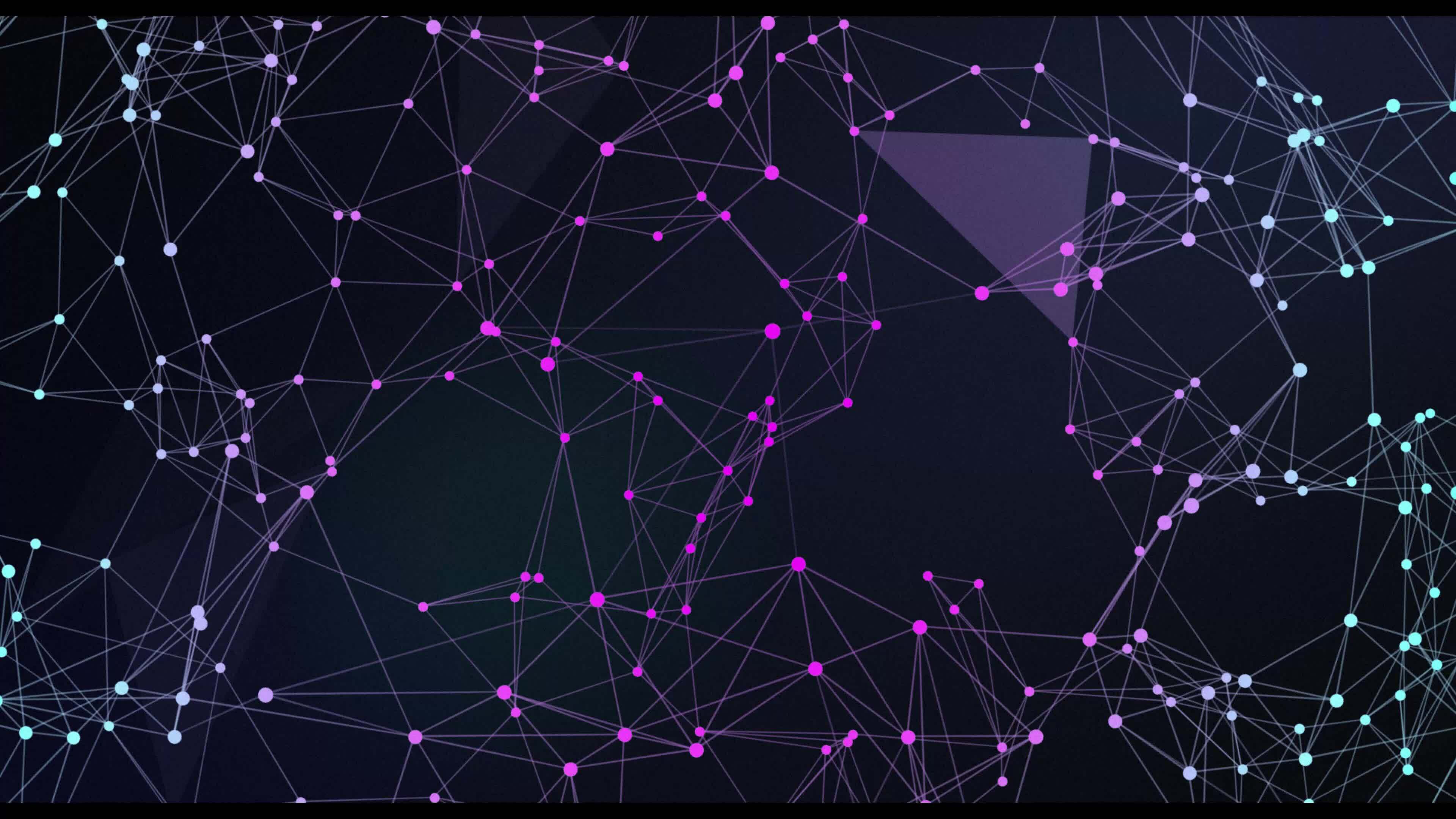 Bstract Geometric Plexus With Triangular Cells Connecting Dots