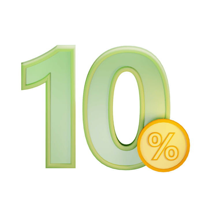 10 Percent Off PNGs for Free Download