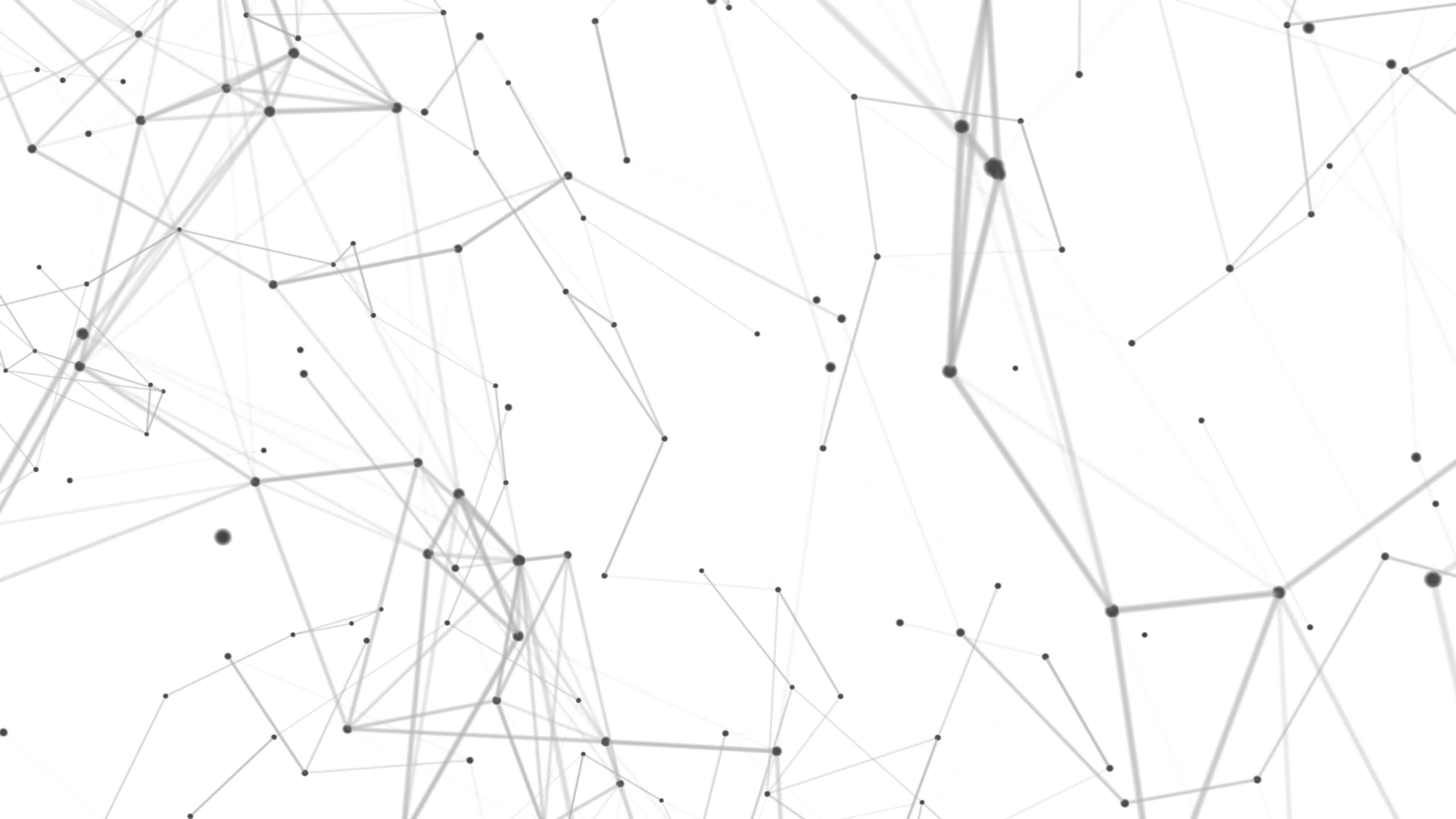 Abstract Polygonal Space With Dots And Lines Motion Data Technology And Scientific Illustration