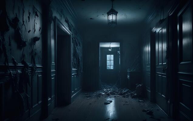 Horror House Interior Stock Photos, Images and Backgrounds for Free Download