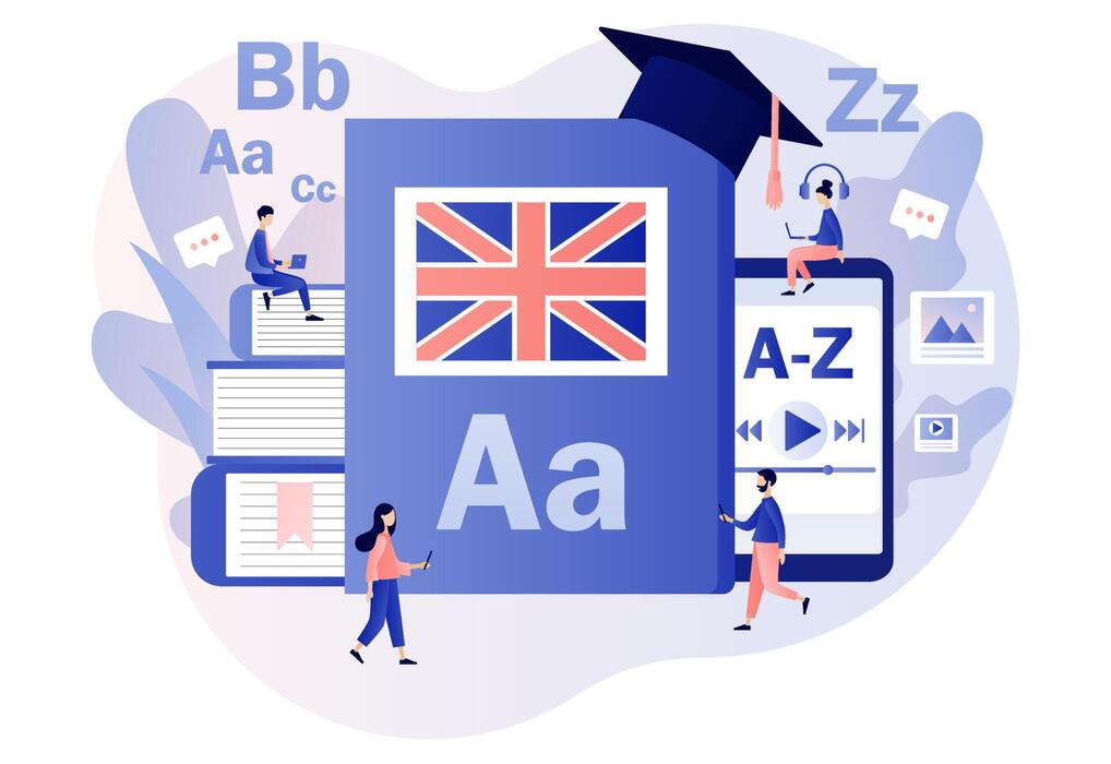 English Language Background Vector Art, Icons, and Graphics for Free ...