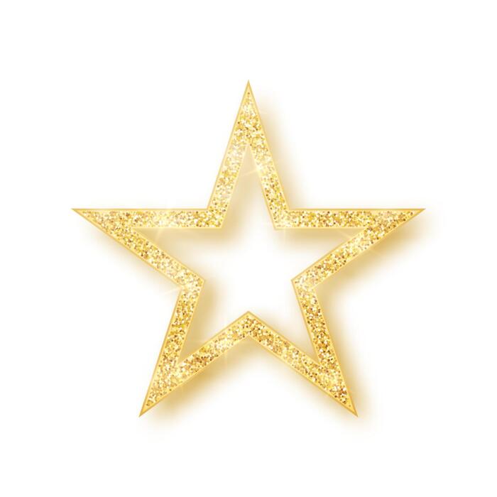 Gold Glitter Star Vector Art, Icons, and Graphics for Free Download