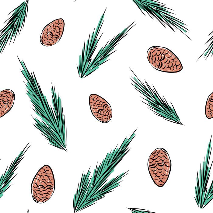 Pine Needle Pattern Vector Art, Icons, and Graphics for Free Download