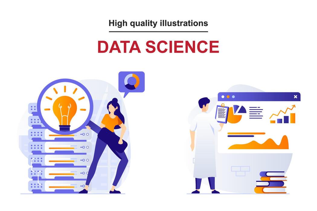 Data Science Chart Vector Art, Icons, and Graphics for Free Download