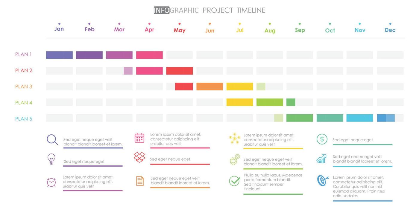 Project Timeline Vector Art, Icons, and Graphics for Free Download