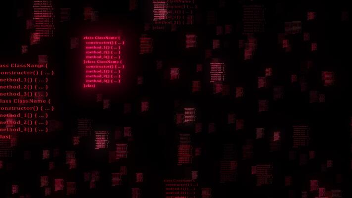 Hacking Screen Stock Video Footage for Free Download