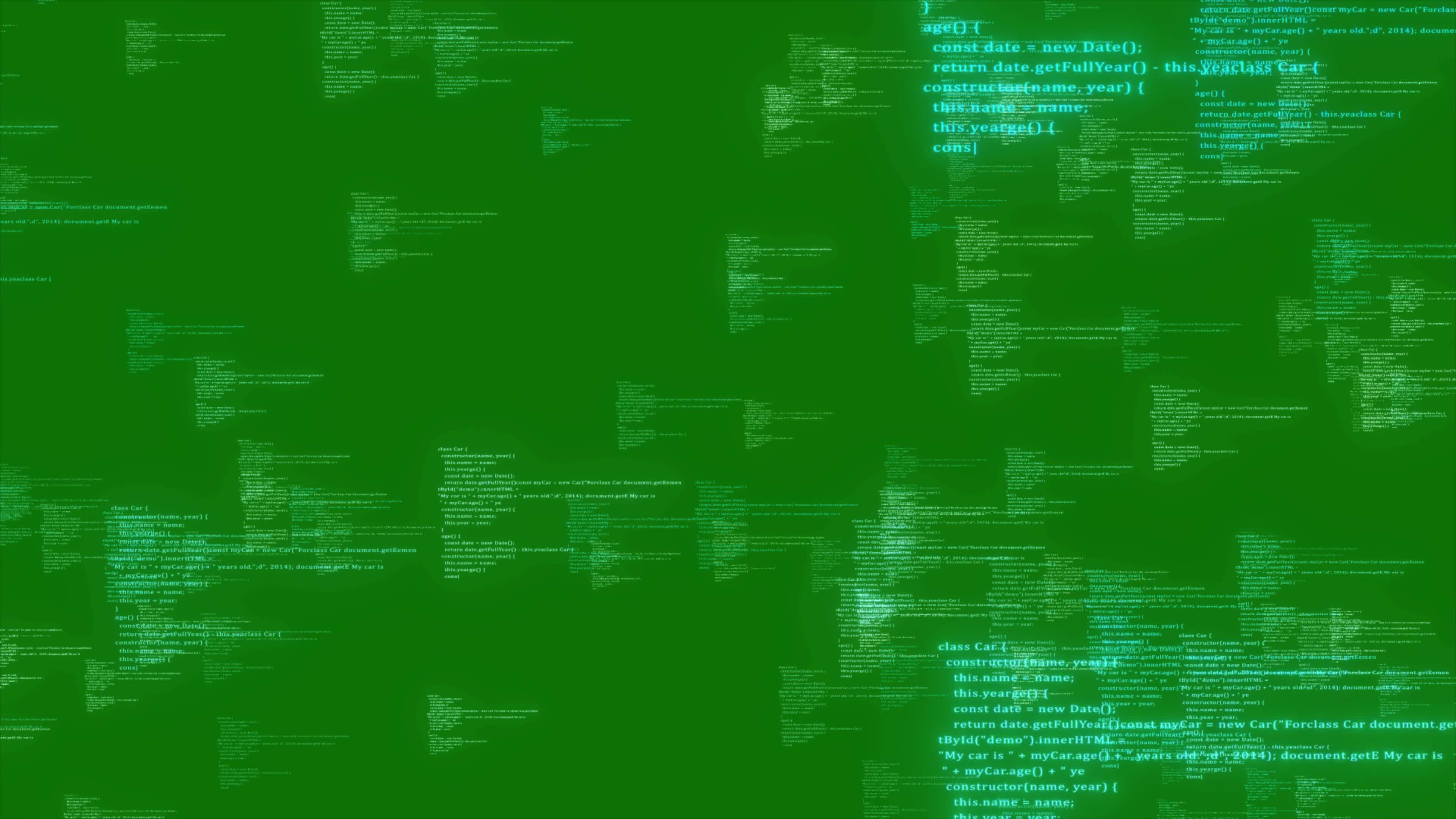 Raining Code Stock Video Footage for Free Download