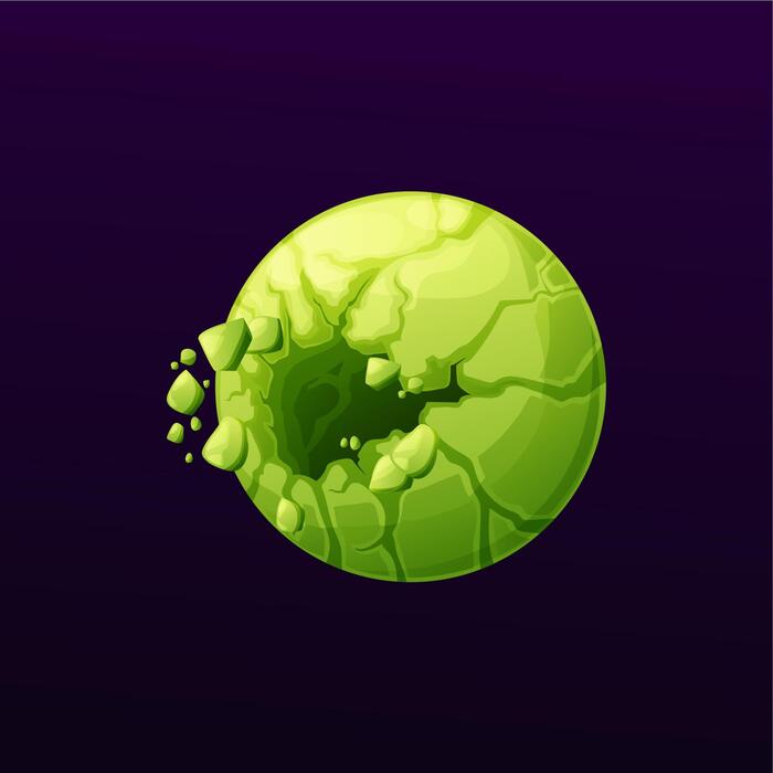 Exploding Planet Vector Art, Icons, and Graphics for Free Download