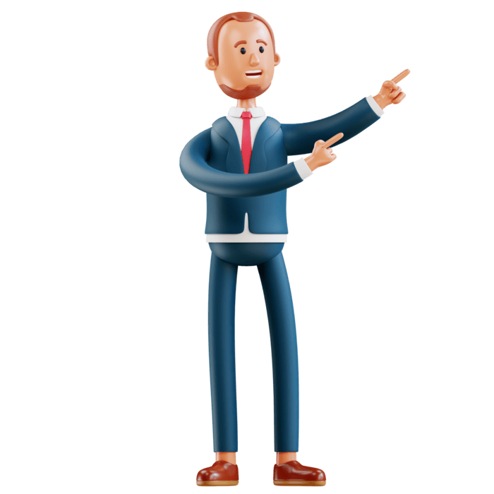 Man Pointing PNGs for Free Download