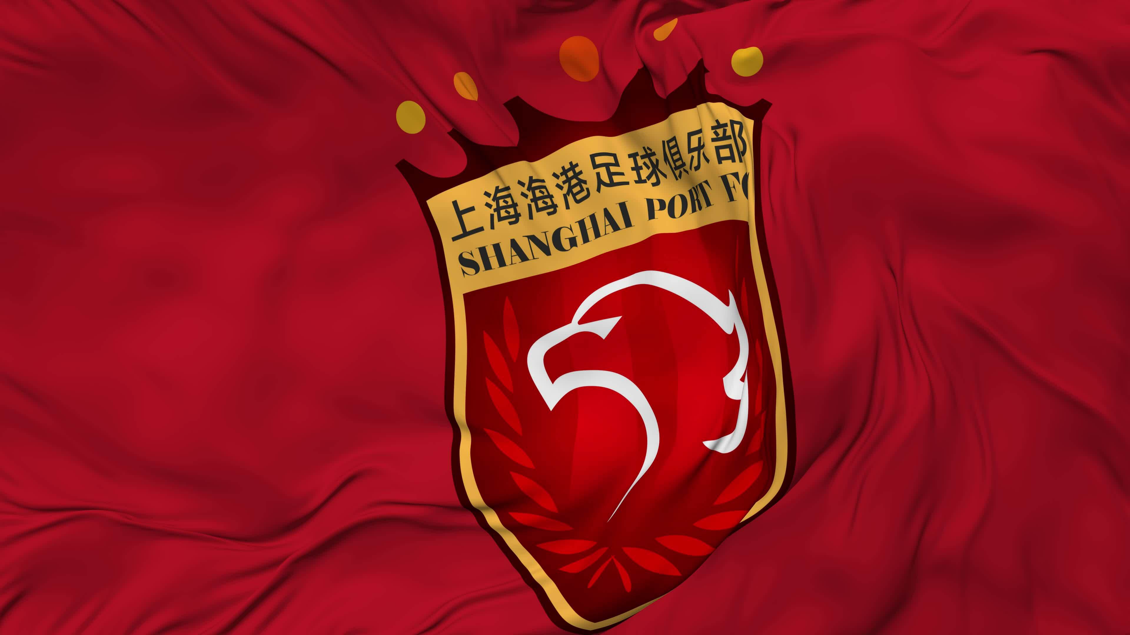 Shanghai Port FC, Shanghai SIPG Football Club Flag Seamless Looping ... Shanghai Port FC, Shanghai SIPG Football Club Flag Seamless Looping ...