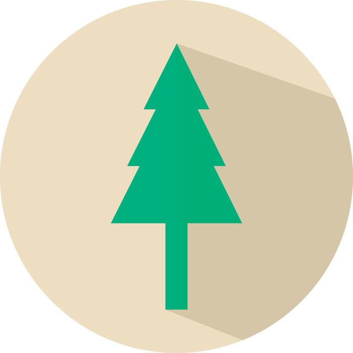 Evergreen Tree Icon Vector Art, Icons, and Graphics for Free Download