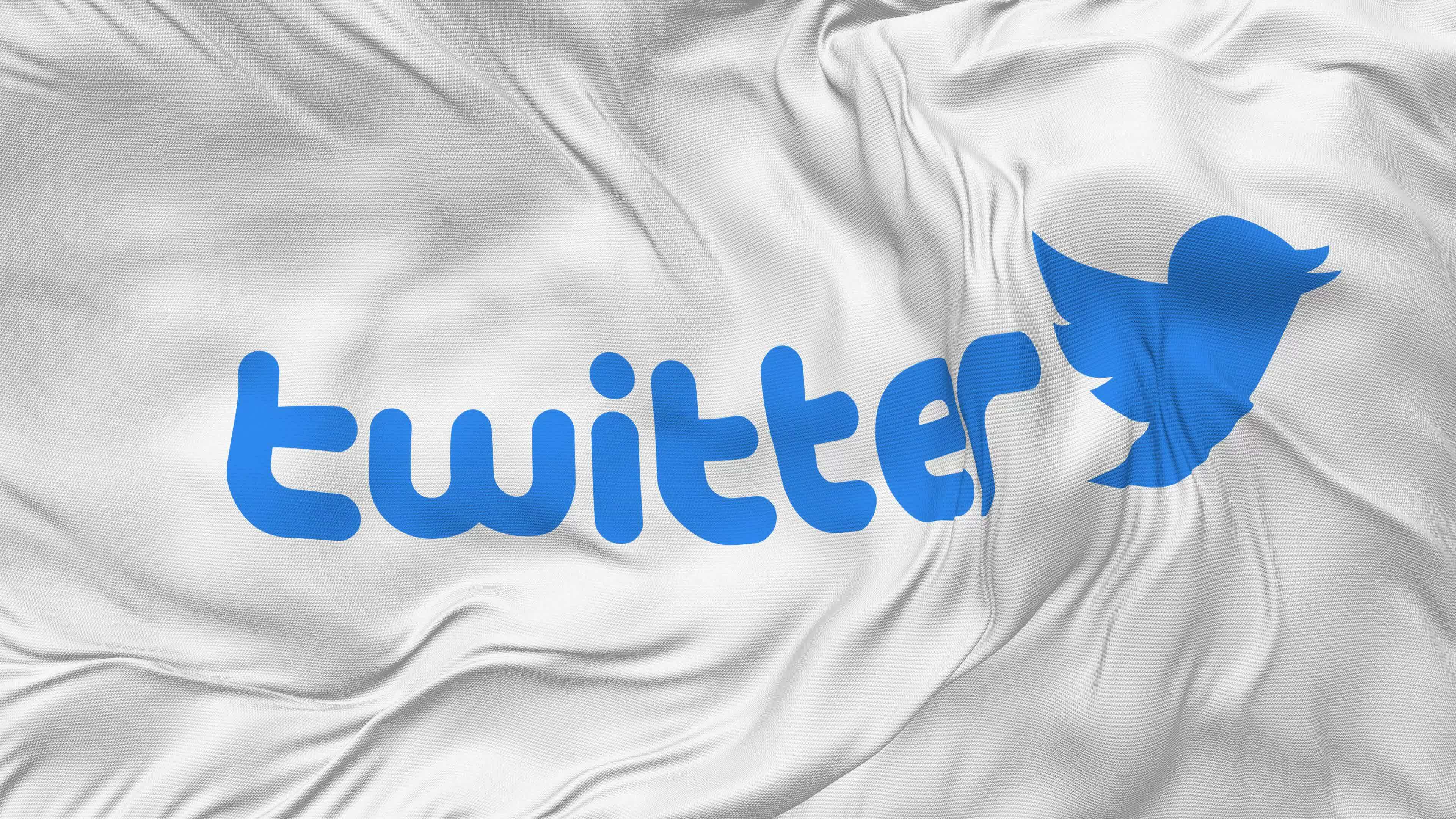 Twitter Flag Seamless Looping Background Looped Bump Texture Cloth