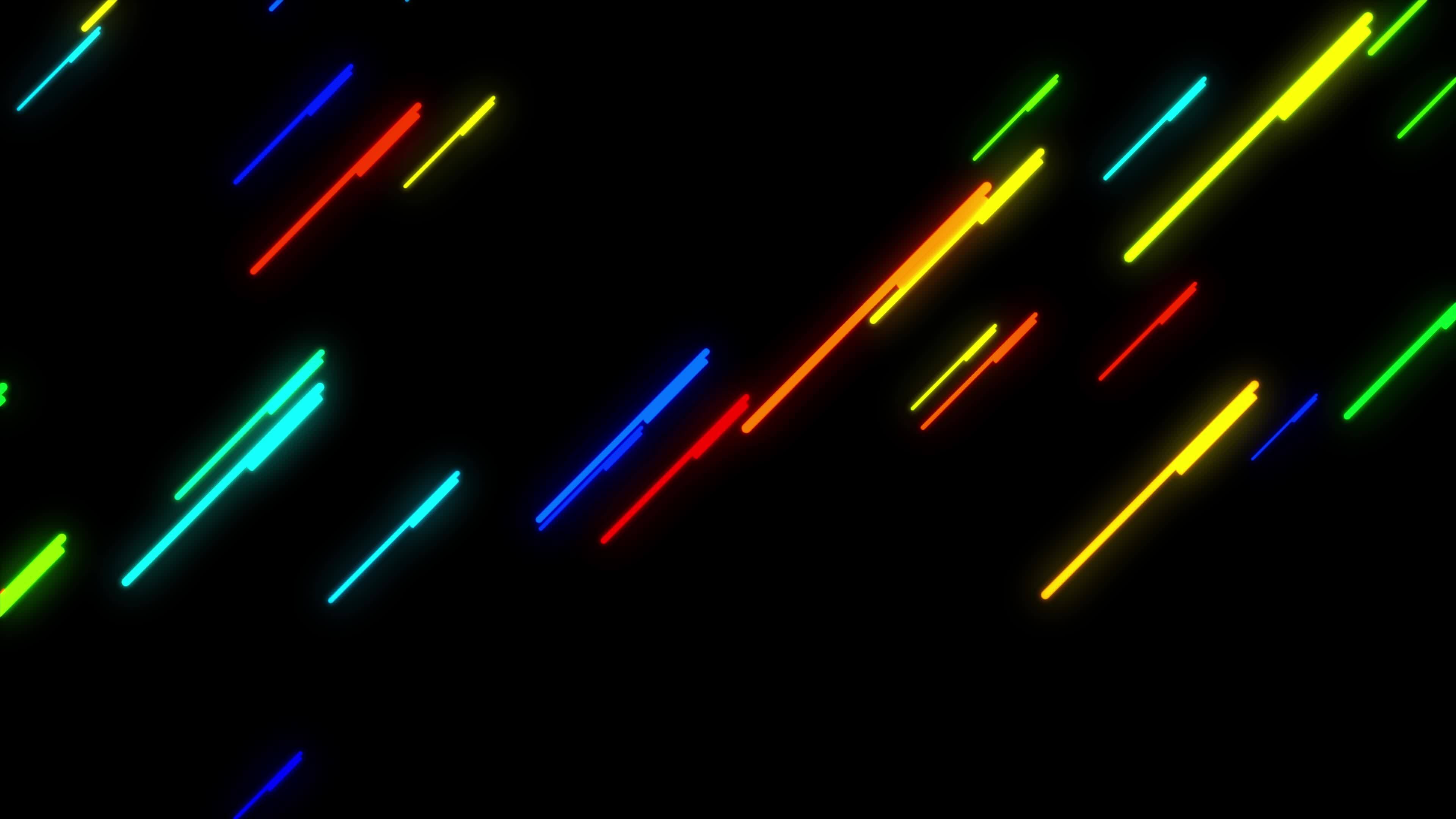 Animated Abstract Background And Neon Diagonal Lines Particle Designed Background Texture Or