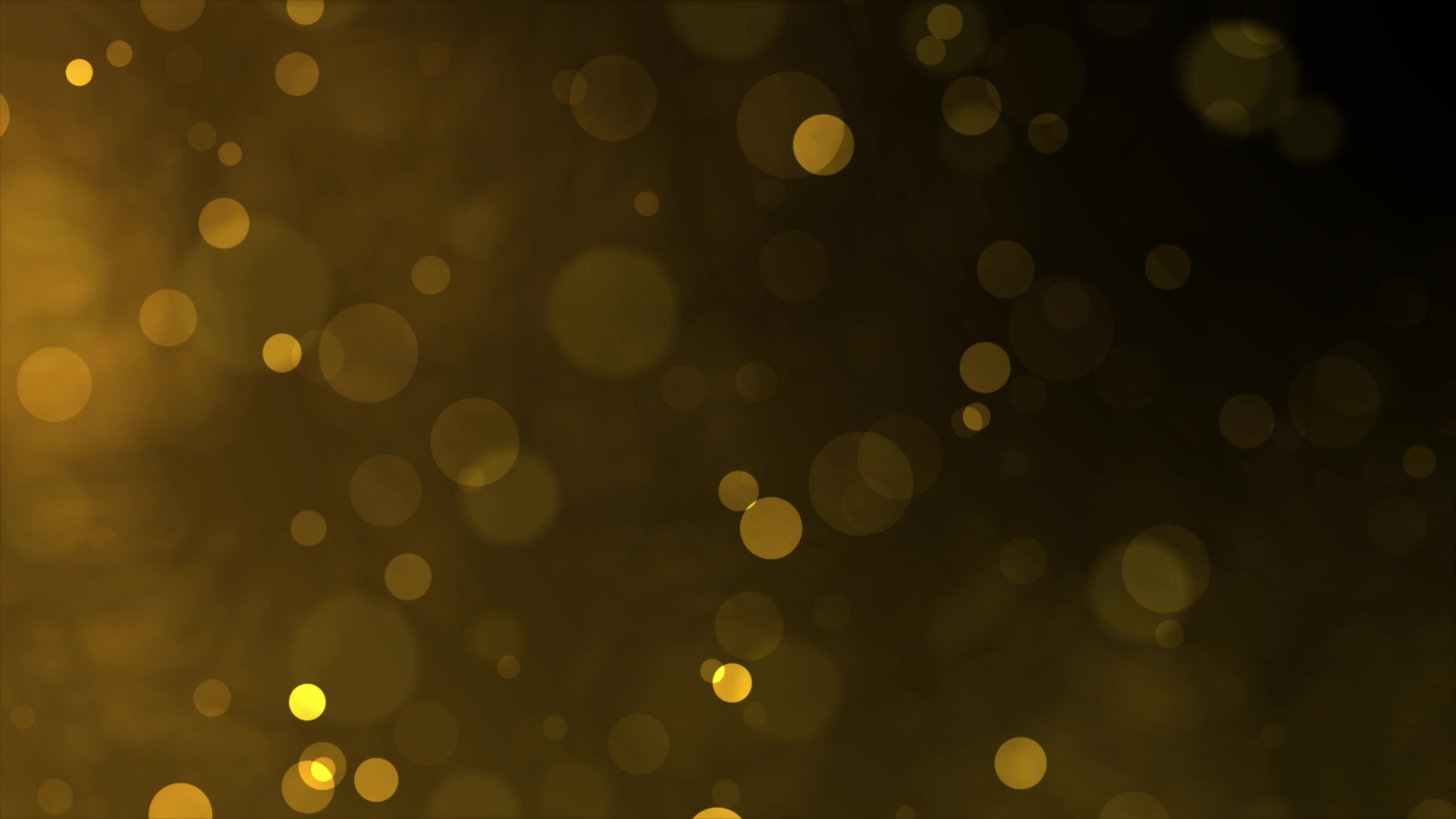 Animated Abstract Background And Fading Golden Particles Designed Background Texture Or Pattern