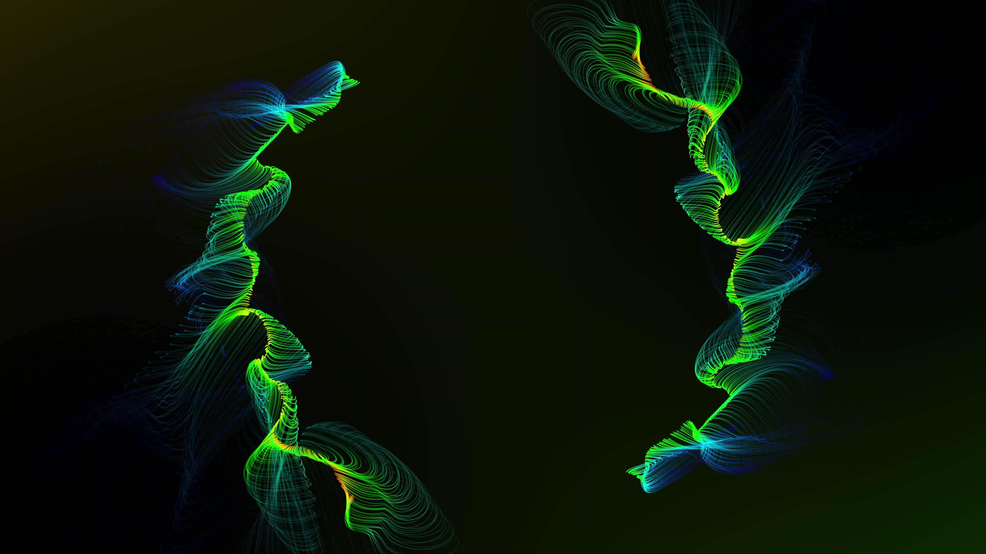 Animated Abstract Background And Abstract Particle Designed Background