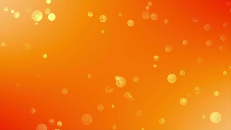 Animated Orange Background And Fading Particles Designed Background Texture Or Pattern Concept