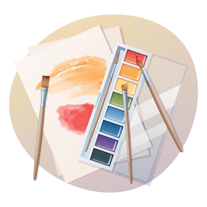 Painting Vector Art, Icons, and Graphics for Free Download
