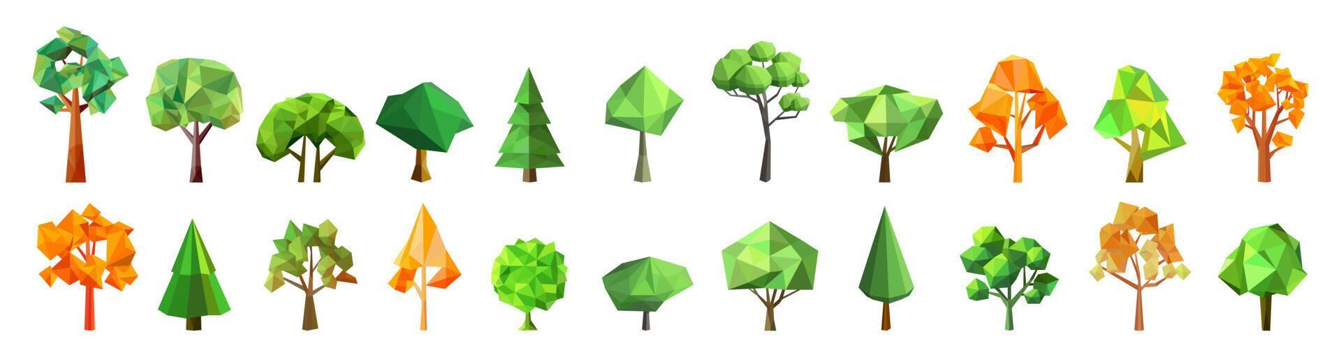 Axonometric Tree Vector Art, Icons, and Graphics for Free Download