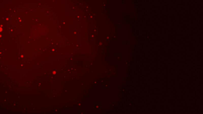 3D abstract digital technology animated red light particles on red gradient background. 23936377 ...
