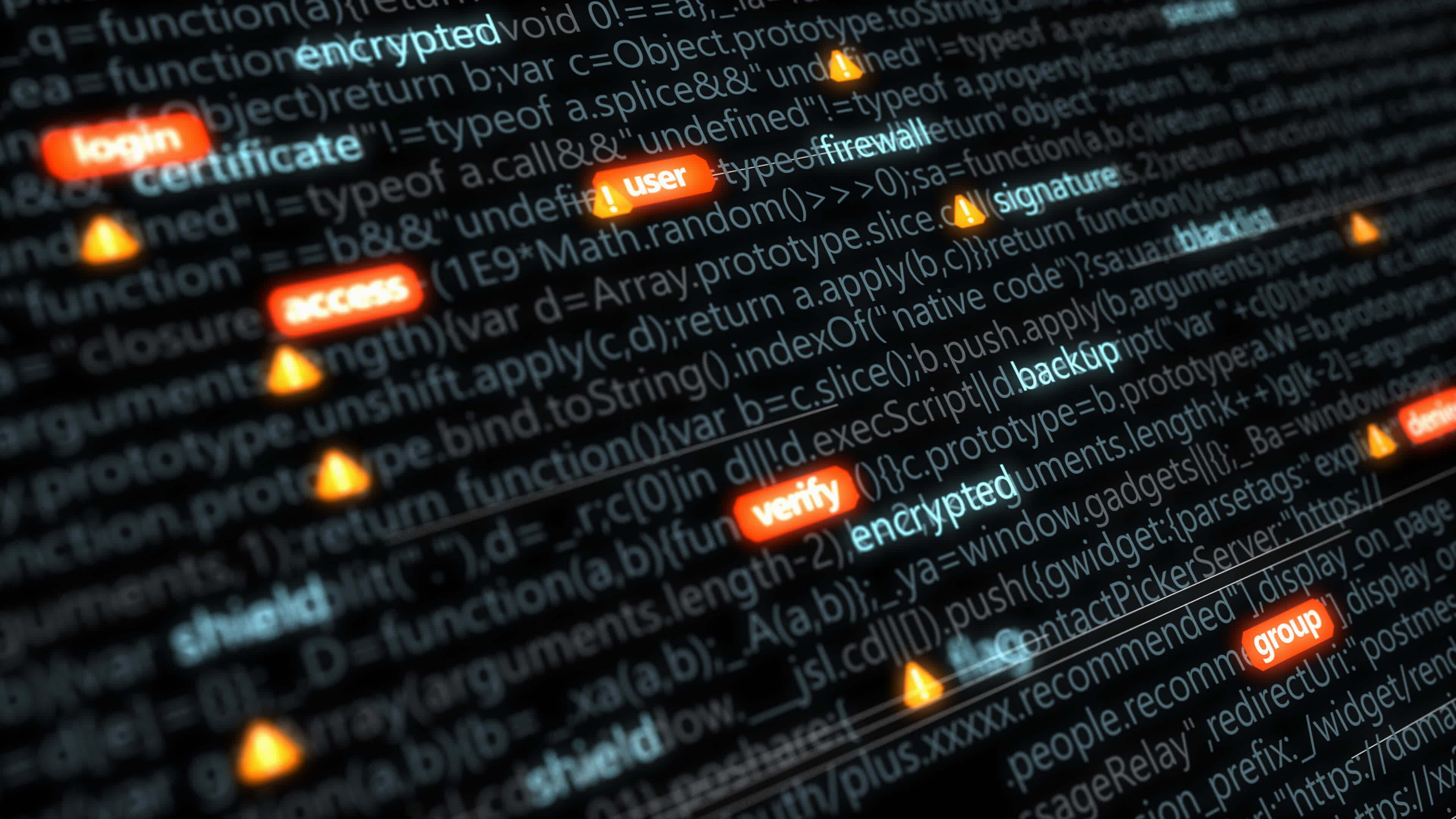 Hacking Code Stock Video Footage for Free Download