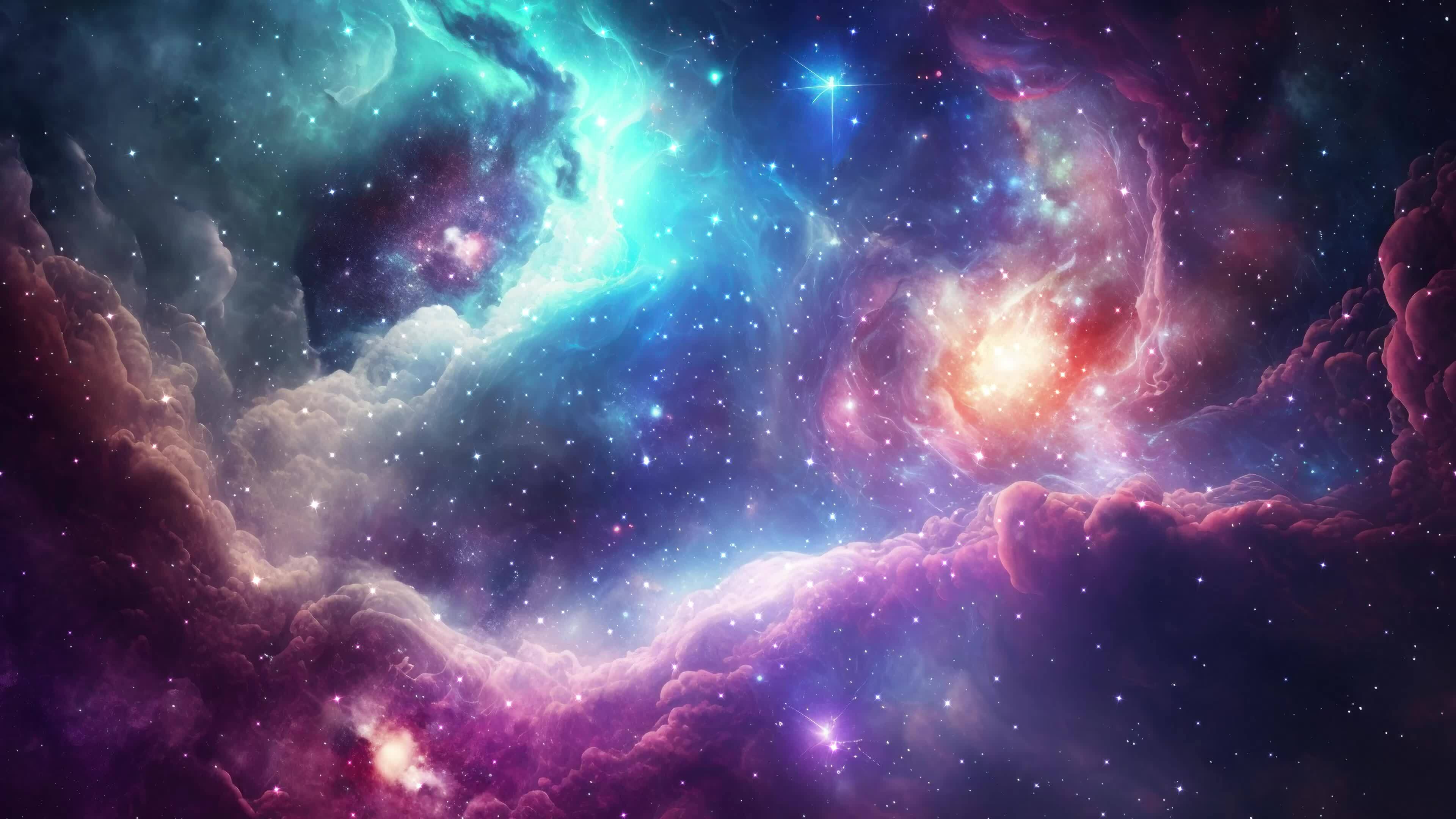 Galaxy and Nebula. Abstract space background. Endless universe with ... Galaxy and Nebula. Abstract space background. Endless universe with ...
