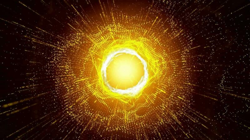 Exploding Particle Ring 23960476 Stock Video at Vecteezy